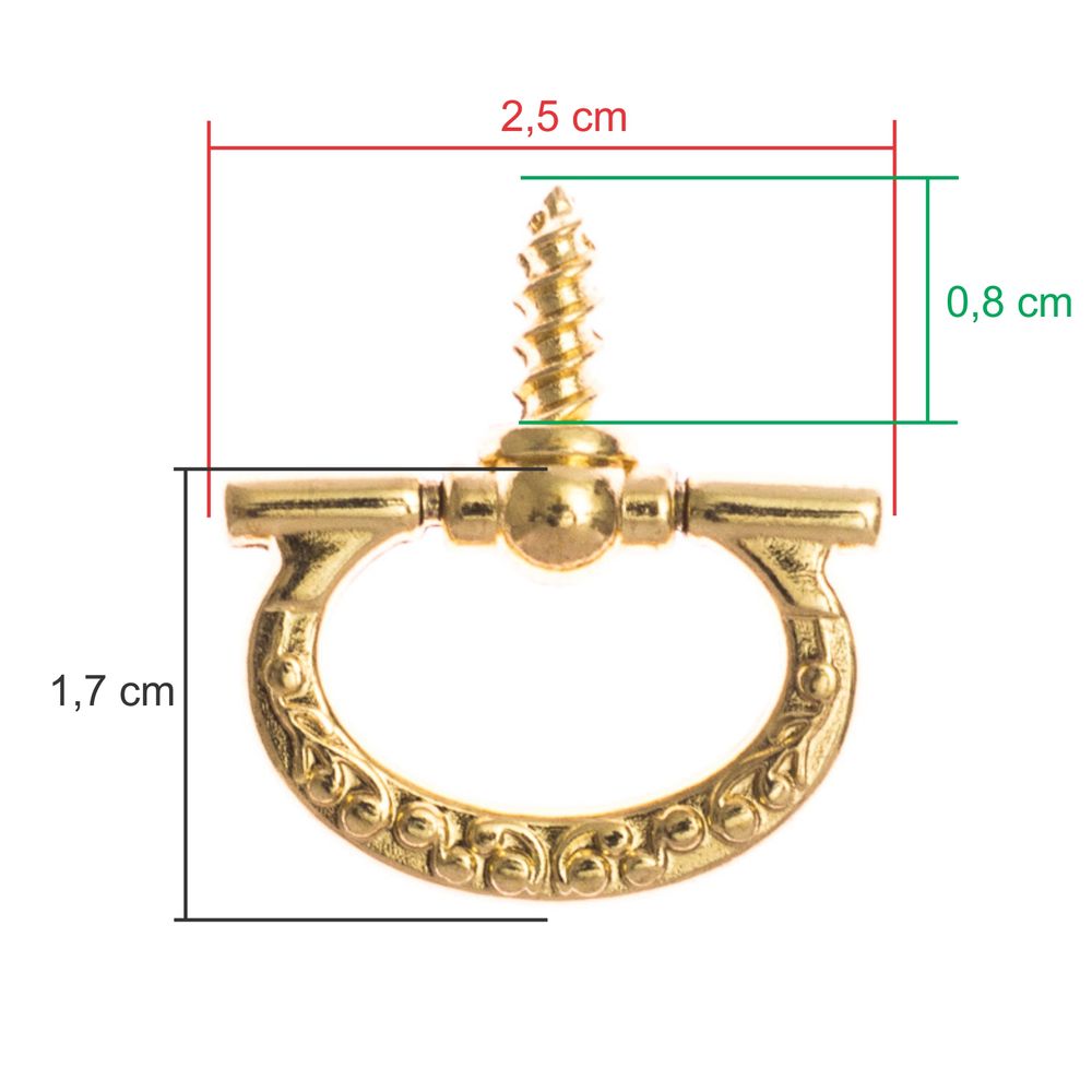 Puxador Ferradura - lojametallica