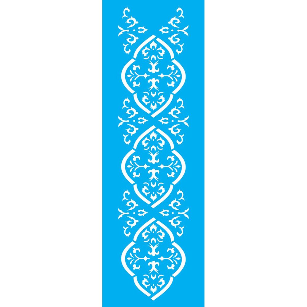 Stencil 10 x 30 Border Colonial Cod. 725 - lojametallica
