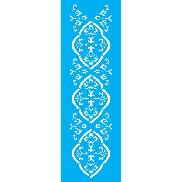 Stencil 10 x 30 Border Colonial Cod. 725 - lojametallica