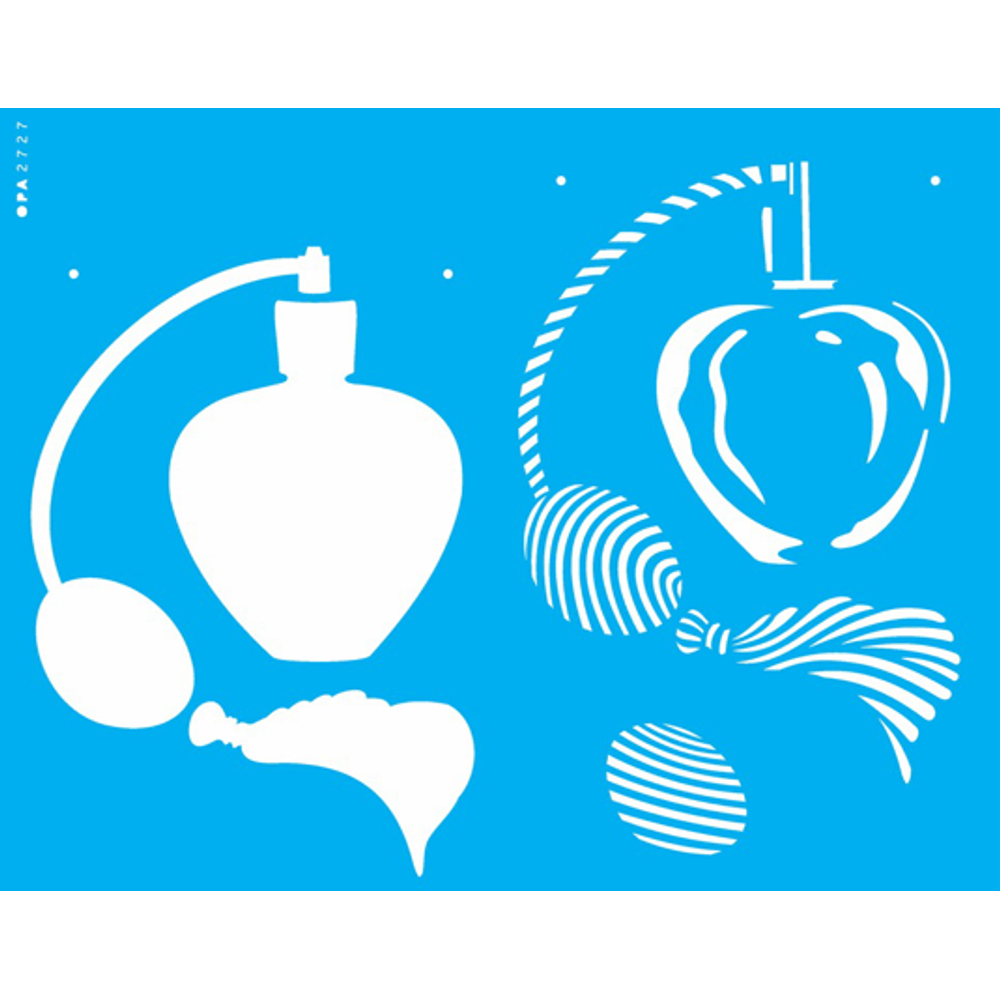 Stencil 20 x 25 Perfume Cod.2727 - lojametallica